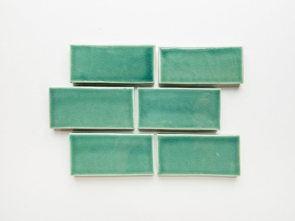 2x4" Handmade Standard Field Tile (One Square Foot) – HeartStone Tiles